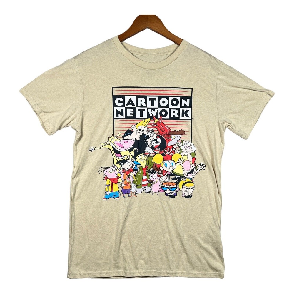 Cartoon Network 90s Character Squad Cast Men's Tan Vi… - Gem